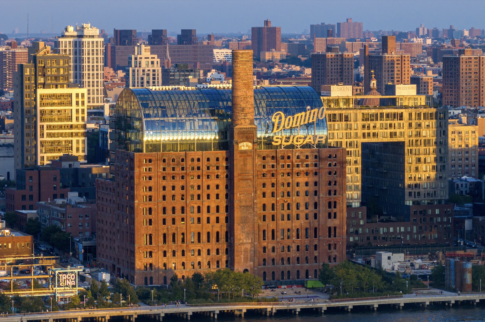 The Refinery Office Space Opens at Former Domino Sugar Factory - Greenpointers