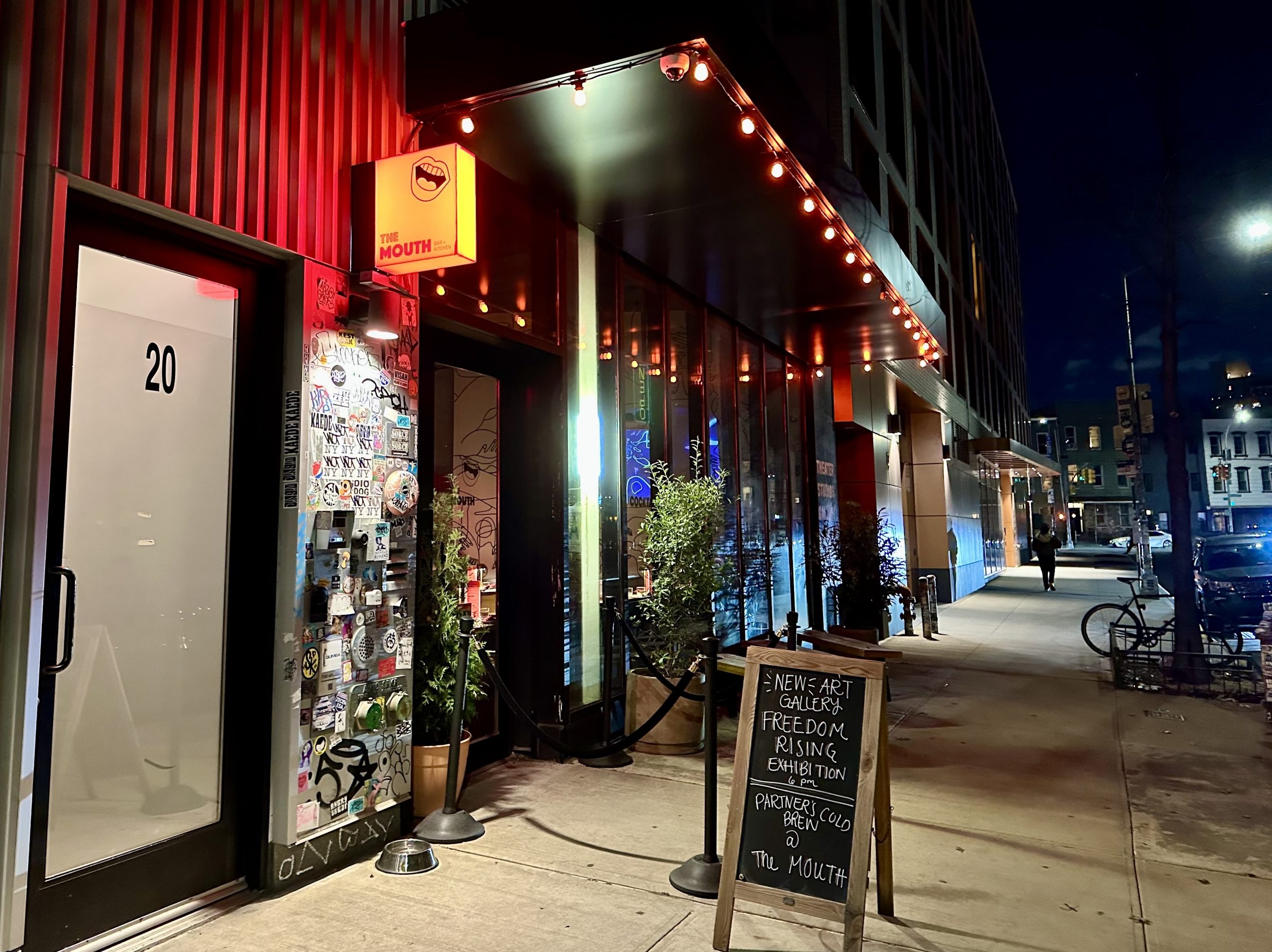The Mouth Opens Next to Brooklyn Art Haus With a Mediterranean Menu - Greenpointers