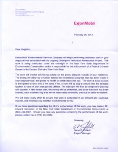 An Epistle from ExxonMobil About How They Will Wreck the Sidewalk ...