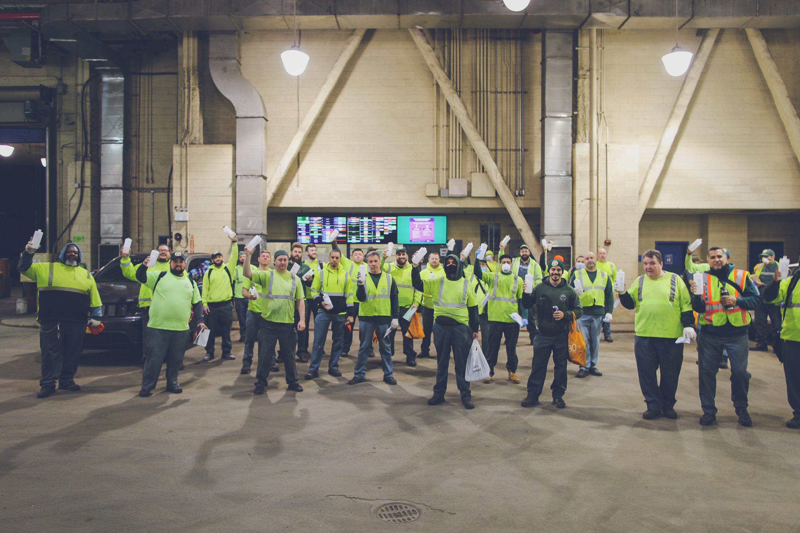 Hand Sanitizer Donated to Sanitation Workers by Greenpoint-Based ...