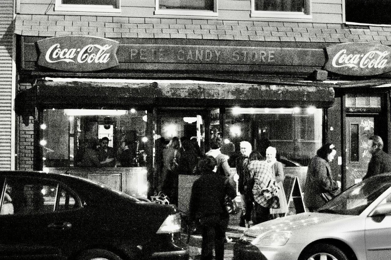 Exterior b & w - Greenpointers