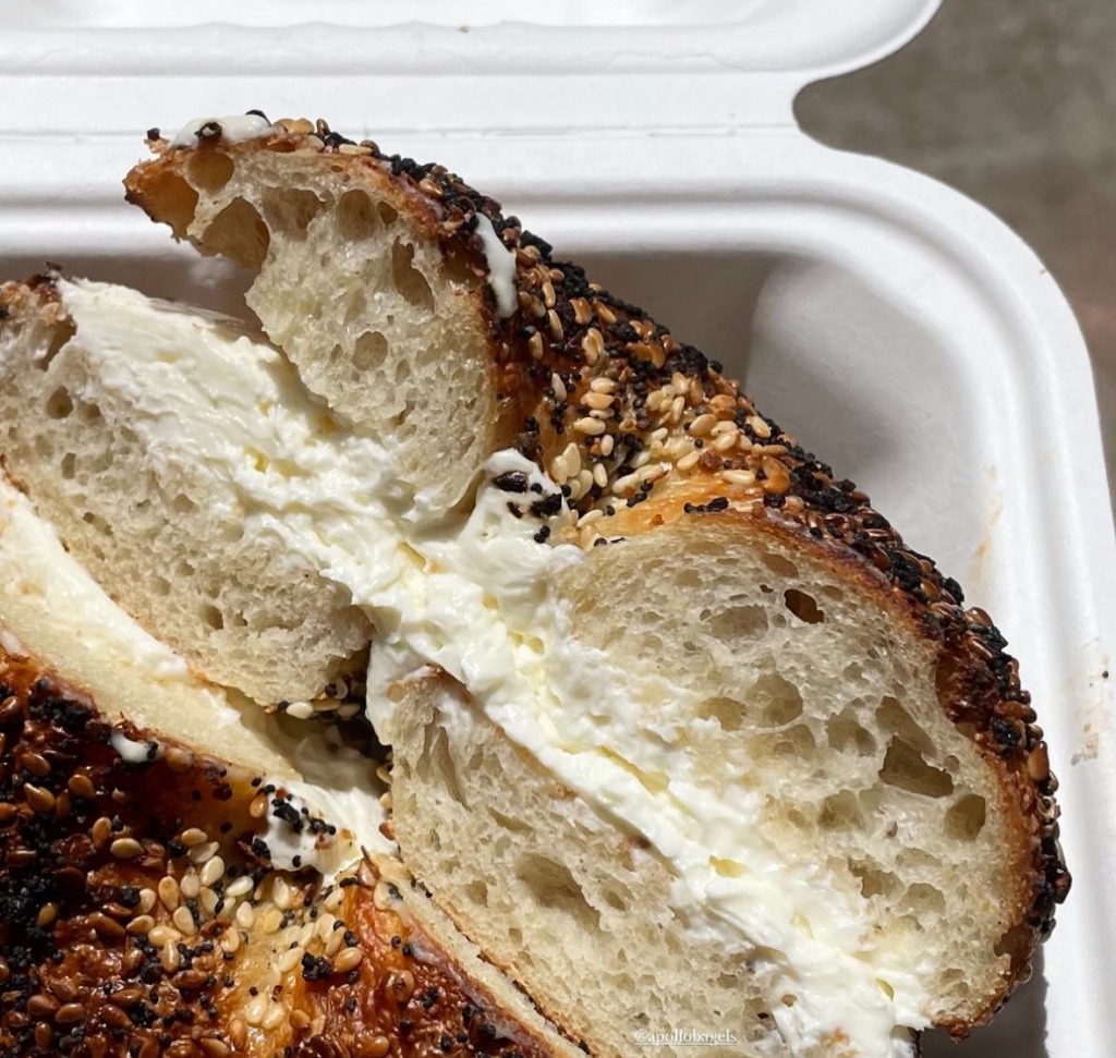 Apollo Bagels Officially Opens Next Week in Williamsburg - Greenpointers