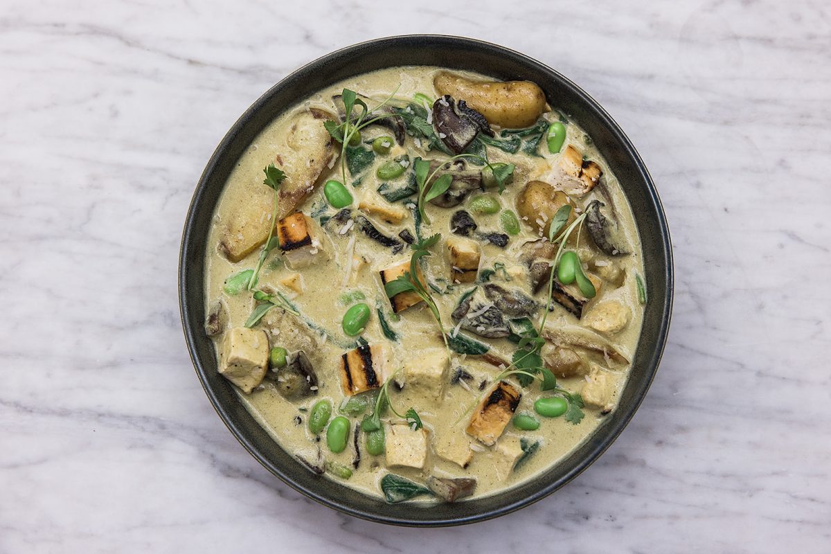 Community Cookbook: Rosette’s Vegan Green Curry - Greenpointers