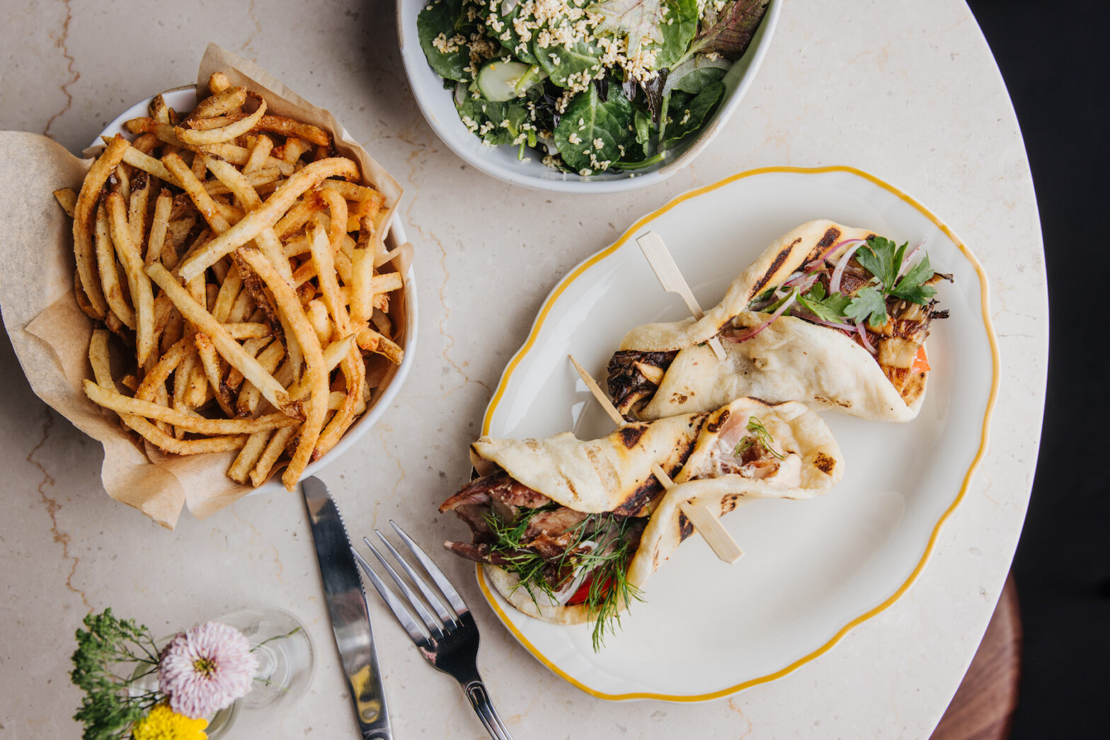 Greek Newcomer Gus and Marty's, from Owners of Egg Shop, Opens in ...