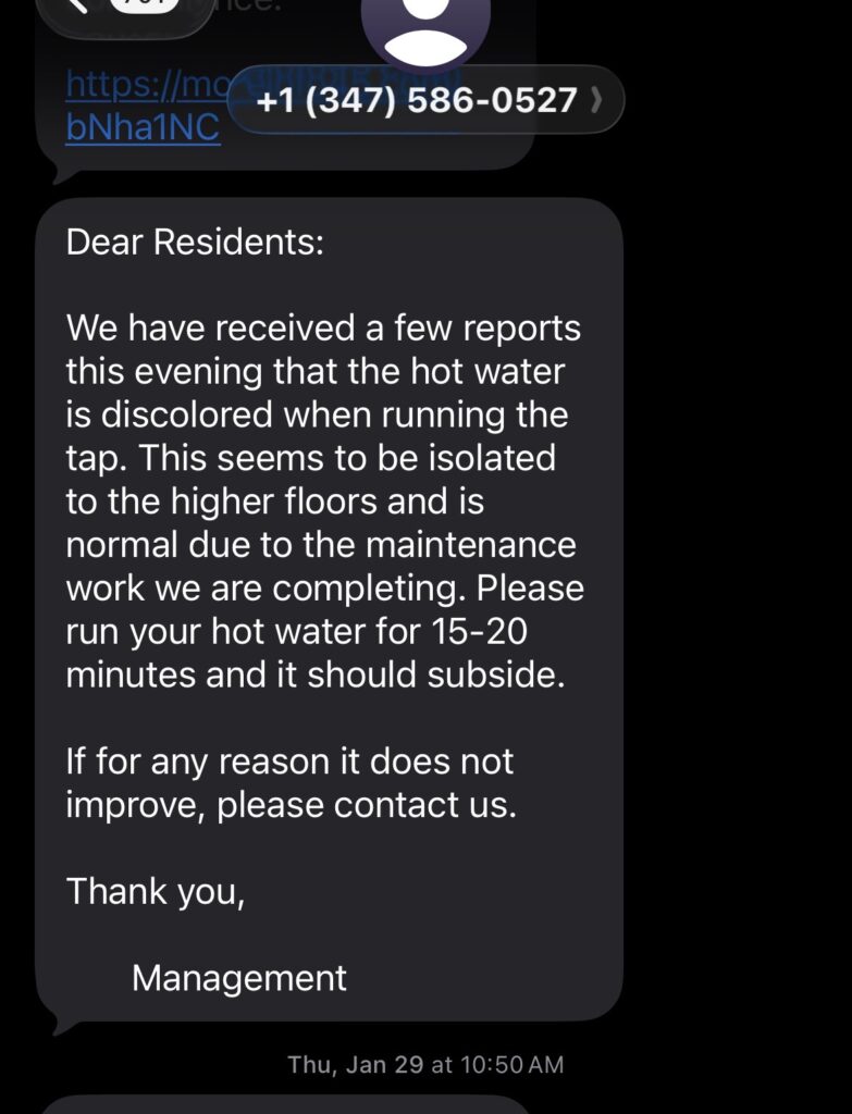 One Blue Slip Tenants Say Lack of Hot Water Has Been an Issue for ...